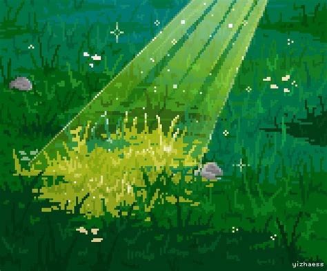 Grass Pixel Art