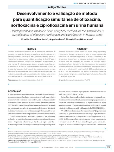Pdf Development And Validation Of An Analytical Method For The Simultaneous Quantification Of