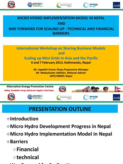 PDF Session Micro Hydro Implementation Model In Nepal MA And JK DOKUMEN TIPS