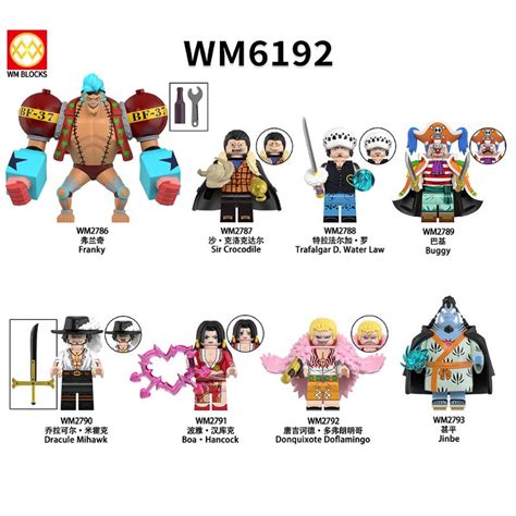 Wm6192 One Piece Series Minifigures Joy Bricks