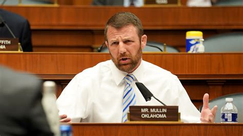 Rep Mullin Upset Over New Security Measures Refuses Mask During Riots