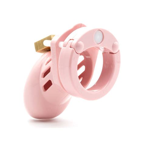 Cb X Cb 6000s 2 5 Chastity Cock Cage Kit Pink The Knight Moose Men