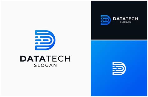 Data Tech Logo Vector Art Icons And Graphics For Free Download