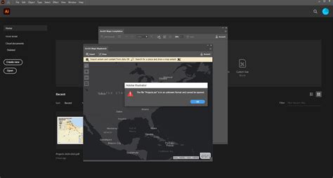Solved Unable To Open Aix File In Illustrator CC Esri Community