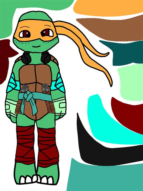 Michelangelo Legends Of Tmnt By Derincik On Deviantart