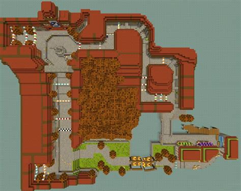 Mario Kart Delfino Square Minecraft Map