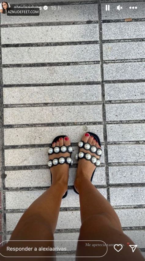 Alexia Rivas Feet Aznudefeet