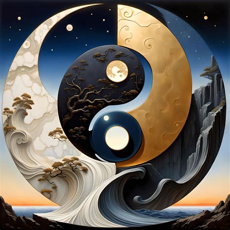 The Yin Yang Of Nature Ai Generated Artwork Nightcafe Creator