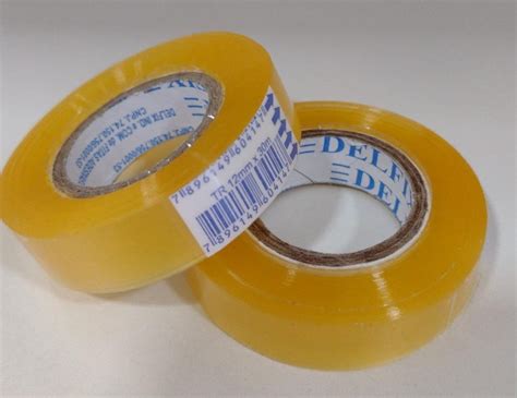 Fita Adesiva Delfix 12mmx30m Transp Estillo Mania