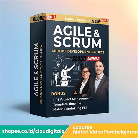 Jual Agile And Scrum Project Management Method Ecourse Belajar Metode