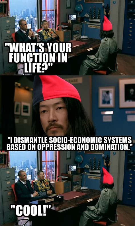 Whats Your Function In Life Vinnie Jones Grills An Anarcho Syndicalist About The Meaning