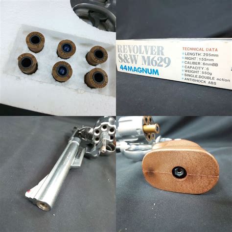 マルシン工業 Marushin Revolver Sandw M629 44magnum ガス リボルバー Smith And Wesson Asgk