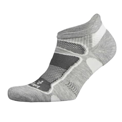 Balega Ultralight No Show Running Socks Greywhite Balega Uk