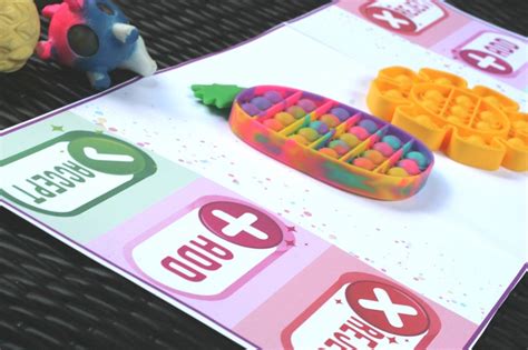 Fidget Trading Board Printable Price And Other Details May Vary Based