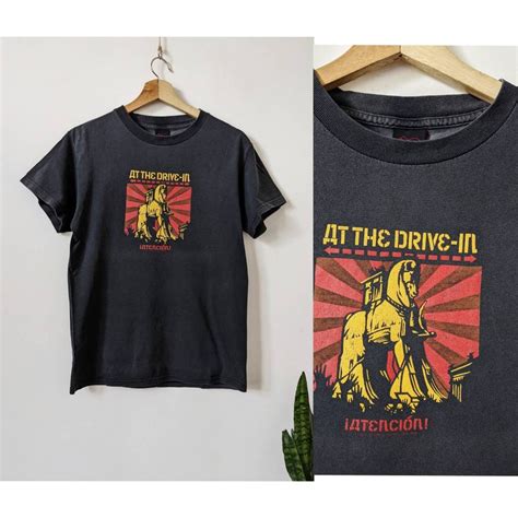 Vintage At The Drive In Merch T Shirt The Mars Volta 2000 Etsy