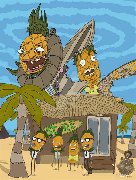 The Pineapple Steve By Ristoky On Deviantart