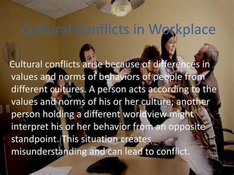 Cultural Conflicts In Organisations Pptx Religion And Spirituality