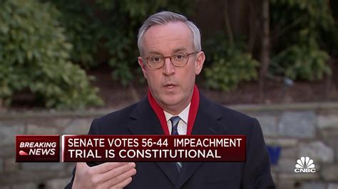 Senate Votes Trump Impeachment Trial Is Constitutional Will Move Forward