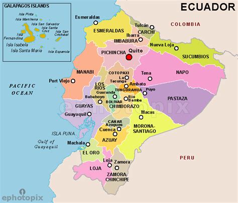 How Many Provinces In Ecuador Provincias Del Ecuador Iula