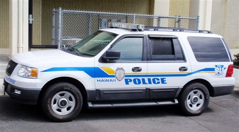 Hawaii Police Cars