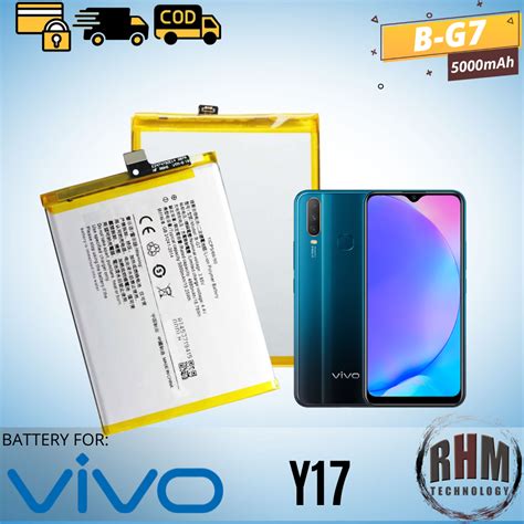 Vivo Y17 Battery Model B G7 5000mah Original High Quality Battery