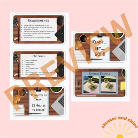 Stem Catapult Design Challenge By Shutter And Shine Tpt