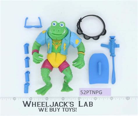 Genghis Frog 100 Complete Teenage Mutant Ninja Turtle Tmnt Playmates 1989 Wheeljacks Lab