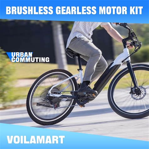 Voilamart Electric Bicycle Conversion Kit 48v 1000w Ebike 26 135mm
