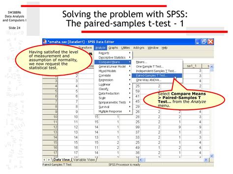 Ppt Paired Samples T Test Of Population Mean Differences Powerpoint