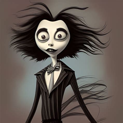 Tim Burton Inspired Art