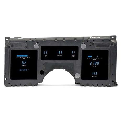 Corvette C4 Vfd Series Digital Dash With Blueteal Display1984 1989