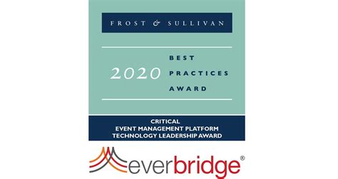 Everbridge Wins Frost And Sullivan 2020 Critical Event Management Cem