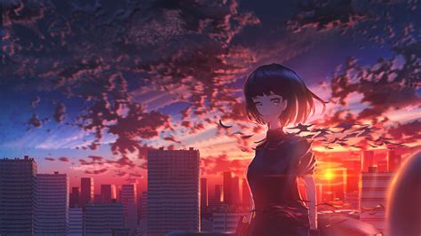 1920x1080 Girl Scenery Original Anime Laptop Full Hd 1080p Hd 4k