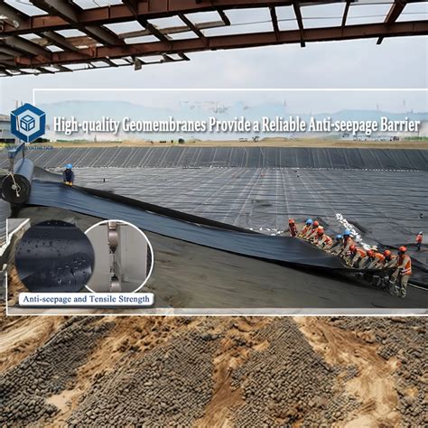 Bpm Geosynthetics Polyethylene Membrane Landfill