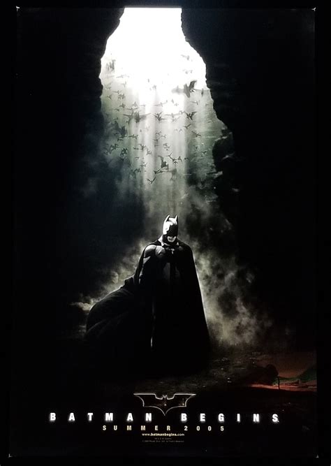 Batman Begins Movie Poster