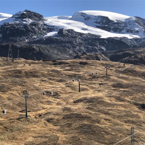 Funivia Cervinia Plateau Rosà Salita Con Guida Guida Turistica Valle Daosta