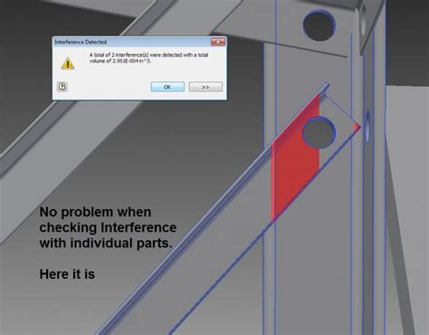 Interference Error Autodesk Inventor Autocad Forums