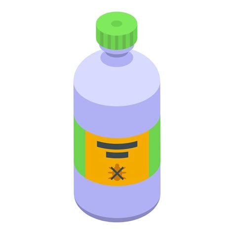 Premium Vector Chemical Bug Bottle Icon Isometric Vector Control Pest Spray Insect