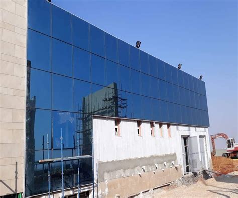 Aluminium Glass Facade System Finished Products Style And Metal Al
