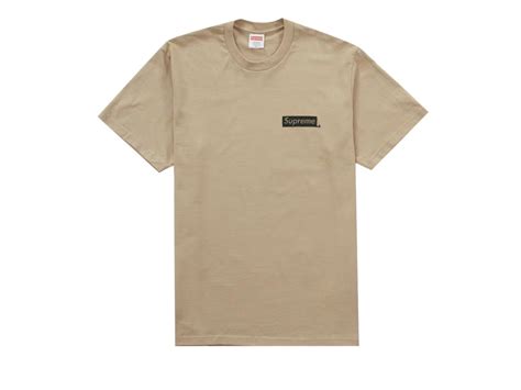 Sasom Apparel Supreme Body Snatchers Tee Khaki Check The Latest Price