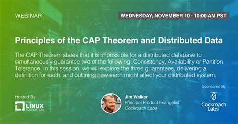 Principles Of The Cap Theorem And Distributed Data