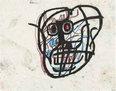 Jean Michel Basquiat 1960 1988 Untitled Skull Christies