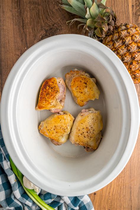 Slow Cooker Pineapple Chicken The Magical Slow Cooker
