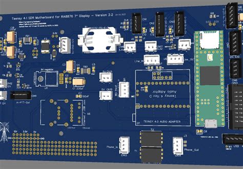v2 2 7 inch teensy pcb platform for creating and sharing projects