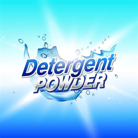 Detergent Powder Packaging Design