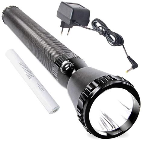 Gepass Rechargeable Led Flashlight High Range Torch Flashlight Rl 203