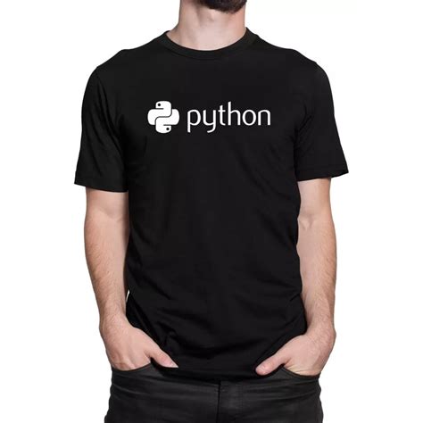 Camisa Unissex Programador Python Shopee Brasil
