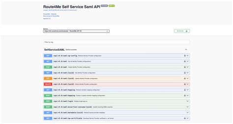 Route4me Saml Sso Security Assertion Markup Language
