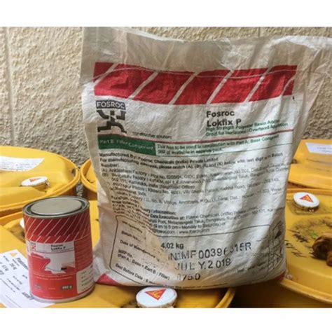 Fosroc Lokfix P Two Component Polyester Resin Anchoring Grout