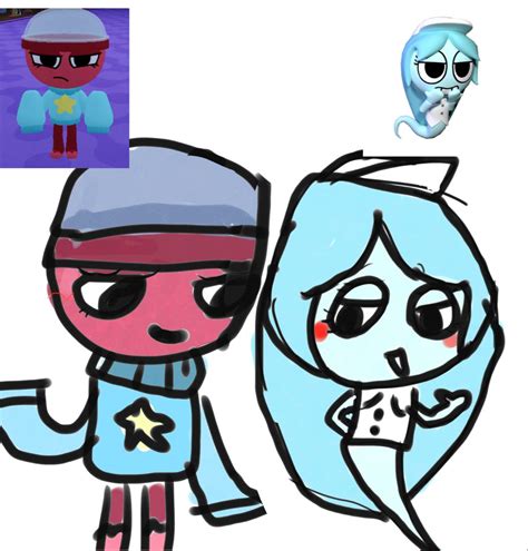 Gigi And Connie Dandys World Cute Drawings Fan Art Dandy